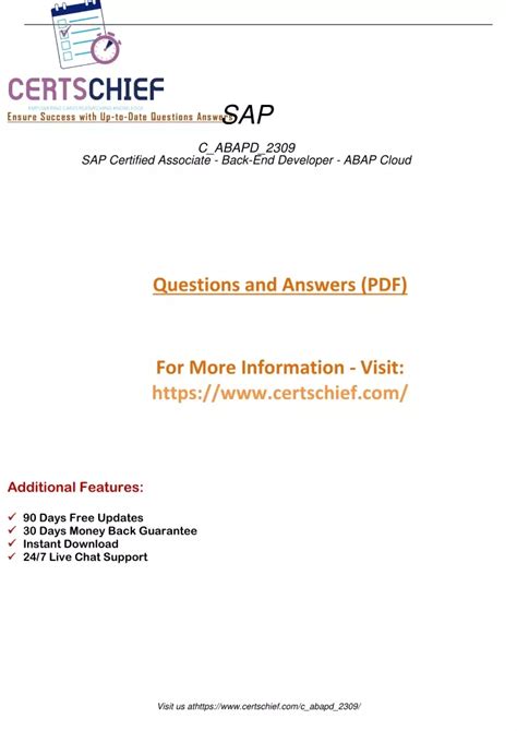 PPT Supercharge Your Career With C ABAPD SAP Certified Associate Back End Developer