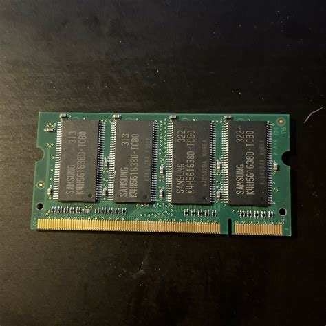 Samsung 256mb Ddr Ram Pc2100 Cp25 Pc2100s 25330 A0 Retro Unit