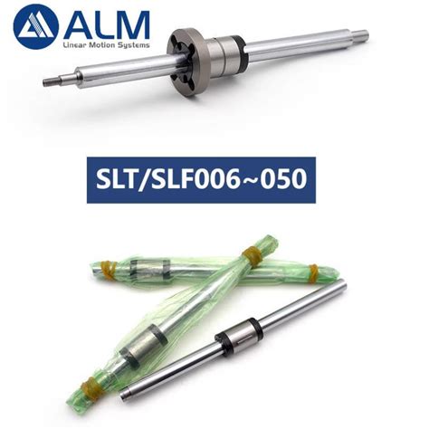 Linear Bearing Ball Screw Custom Splined Shaft End Cnc High Precision Miniature Slt006 Slf006
