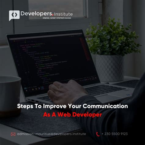 Developersinstitutemauritius On Linkedin Webdevelopment Communicationskills