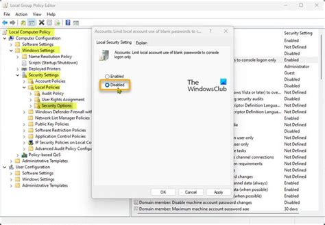 Enable Remote Desktop Without Password In Windows 1110