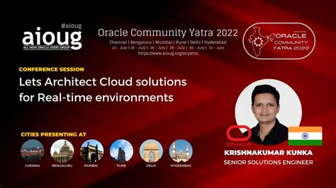 Oracle Keyspeaker Aioug Oracledatbase Oraclecloud Devops