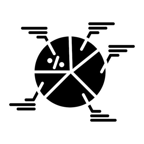 Premium Vector Market Pie Chart Vector Illustration Premium Vector Market Pie Chart Vector Illustration