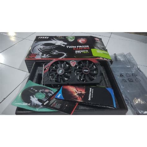 Jual Vga Gtx 750ti Oc Edition Msi Shopee Indonesia