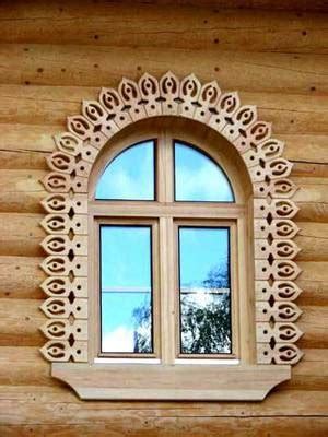 Наличники на окна из дерева + фото