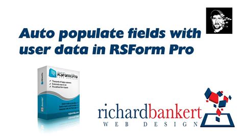 Auto Populate Fields With User Data In Rsform Pro Youtube