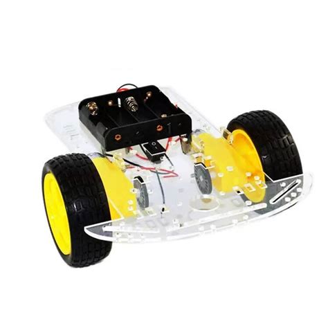 New Motor Smart Robot Car Chassis Kit Speed Encoder Battery Box WD For Arduino ASK Electronics