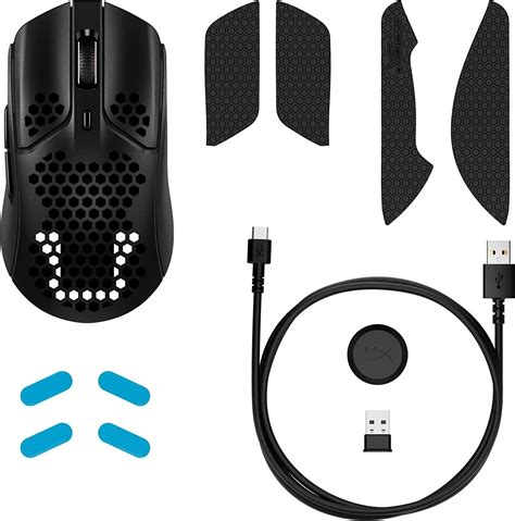 Hyperx Pulsefire Haste Wireless Gaming Mouse With Honeycomb Shell Up To 16000 Dpi Ultra