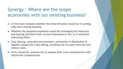 Economics Of Strategy Strategies Of Related Diversification Ppt