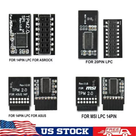 Tpm20 Remote Encryption Security Module Tpm Module Tpm 20 Security