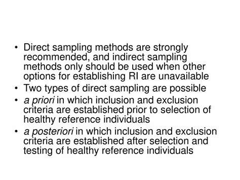 Reference Range In Clinical Chemistry Powerpoint Slides Learnpick India
