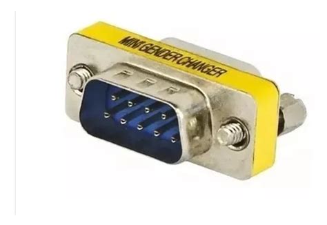 Adaptador Serial Db9 Macho X Macho 9 Pinos MercadoLivre