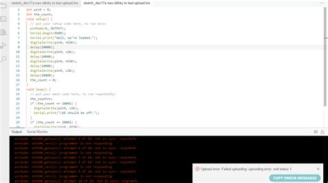 Uploading To Pro Mini Failure Page 2 Avrdude Stk500 Bootloader