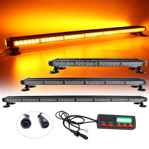 Yellow Strobe Emergency Light Bars 15 Rooftop Led Emergency Light For
