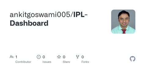 Github Ankitgoswami005ipl Dashboard