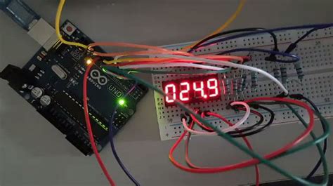 arduino uno r3 静态控制四位共阳数码管（笔记） csdn博客