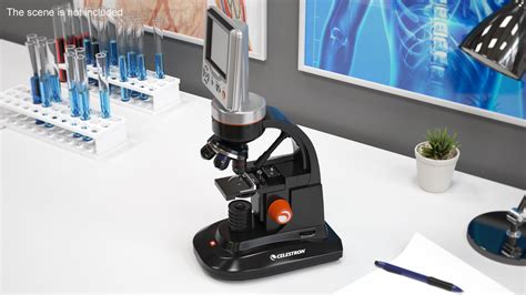 3d Celestron Lcd Digital Microscope Turbosquid 2146866