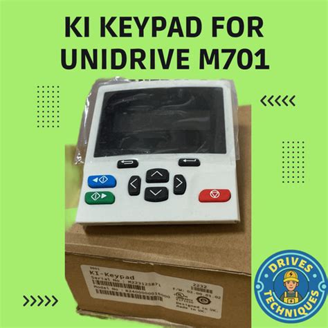 Jual Ki Keypad For Unidrive M701 Nidec Control Techniques Kota Tangerang Selatan Drives