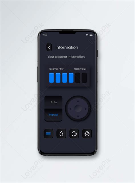 블랙 스마트 홈 모바일 앱 Ui 디자인 이미지 사진 465601602 무료 다운로드