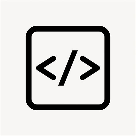Code Symbol Web Development Icon Free Photo Illustration Rawpixel