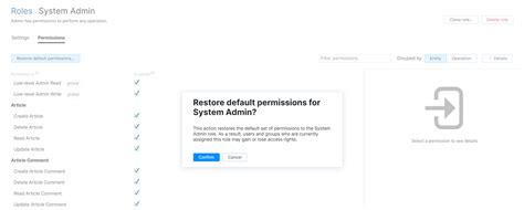 Restore Default Permissions For Roles YouTrack Server