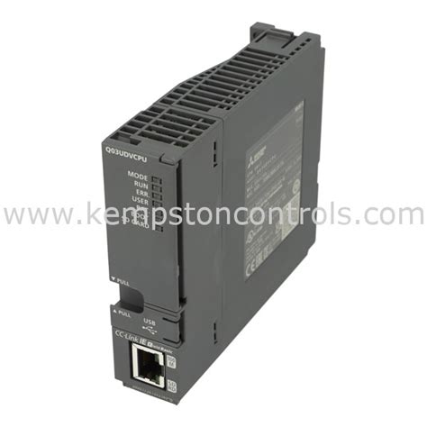 MITSUBISHI Q03UDVCPU MITSUBISHI 266161 Q SERIES CPU MODULE 30K STEP MEMORY 1 9NS PER