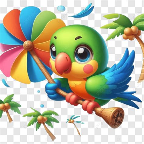 귀엽고 활기찬 만화 앵무새 화려한 앵무새 귀여운 앵무새 활기찬 앵무새 Png 일러스트 및 이미지 에 대한 무료 다운로드