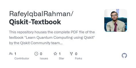 Github Rafeyiqbalrahmanqiskit Textbook This Repository Houses The Complete Pdf File Of The