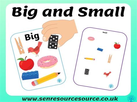 Big And Small Sorting Teaching Resources Big And Small Sorting Teaching Resources