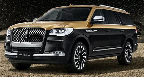 لينكون نافيغايتور بلاك غولد 2024 الجديدة سيارة الذهب الأسود الفاخرة