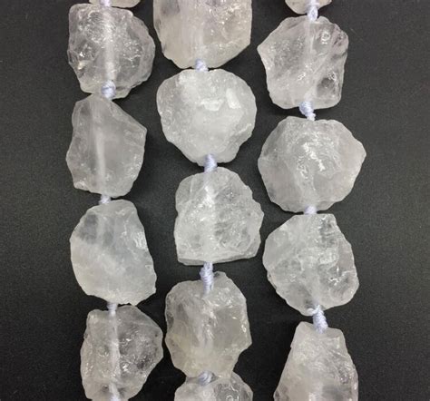 Natural Clear Crystal Raw Quartz Freeform NuggetsRough White Etsy