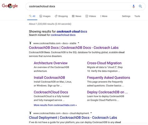 seo for cockroachcloud docs · issue 5876 · cockroachdb docs · github