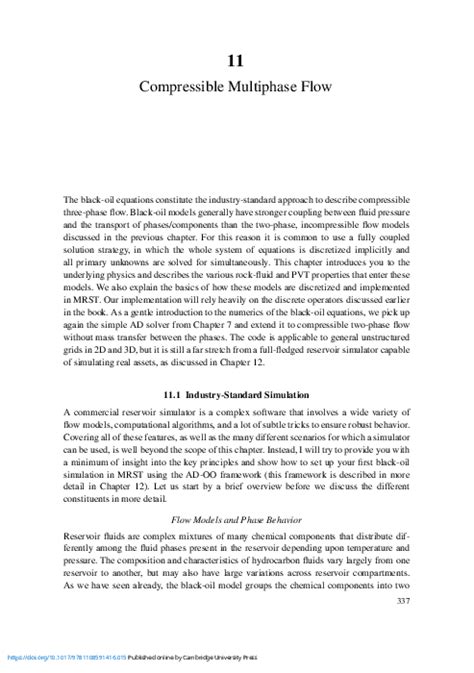 Pdf Compressible Multiphase Flow
