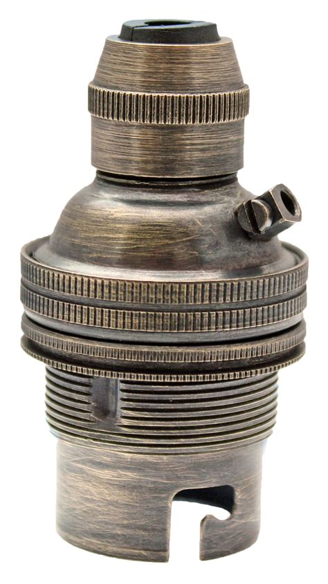 Buy Brass Bayonet Lamp Holder Bc B22 Lamp Base Antique Light Socket Bulb Holder Pendant