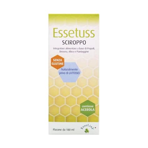 Esseline Essetuss Sciroppo 180ml Promofarma