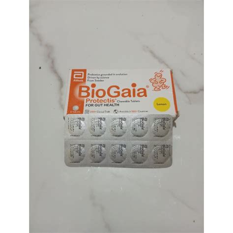 Jual Biogaia Protectis For Gut Health Strip 10 Tablet Shopee Indonesia
