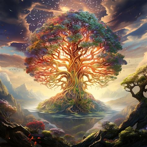 Premium Ai Image Tree Of Life