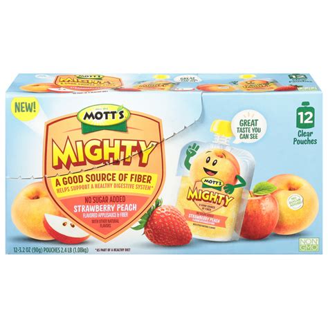 Carbs In Motts Strawberry Applesauce At John Lavender Blog