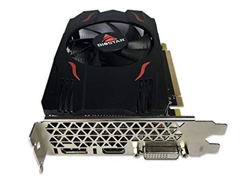 Biostar Radeon Rx 550 4gb Gddr5 128 Bit Directx 12 Pci Express 3 0 Dvi D Dual Link Hdmi