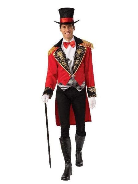 Ringmaster Man Adult Circus Costume Disguises Costumes Hire And Sales