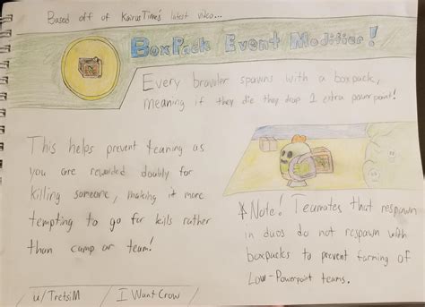 New Event Modifier Idea The Boxpack Rbrawlstars