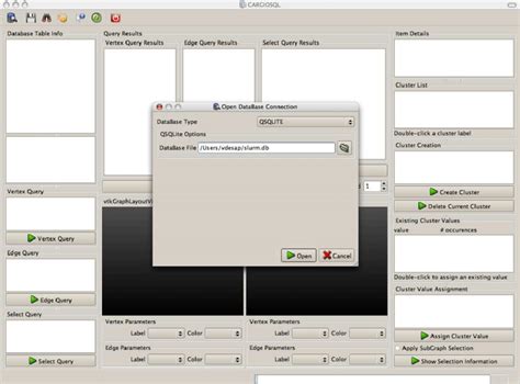 The Cargiosql Application A Database Containing The Raw Slurm Job Log