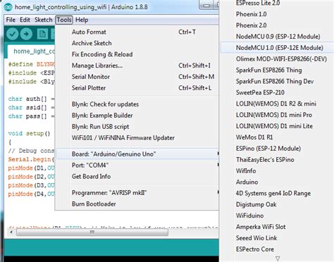 Controlling Light Using Nodemcu Relay Wifi Tpoint Tech