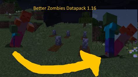 Better Zombies Datapack Minecraft Data Pack