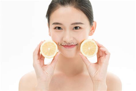 활기찬 귀여운 레몬 소녀 사진 무료 다운로드 Lovepik