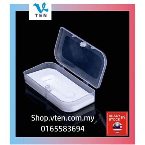 Wholesale Pcs Lot PP Clip Plastic Box Pendrive Gift Box Include EVA Foam PP Transparent
