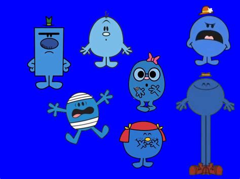 Blue Characters From The Mr Men Show By Kalebmay14 On Deviantart