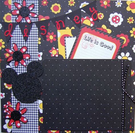 1000 Images About Scrapbook Disney Titleend Pages On Pinterest