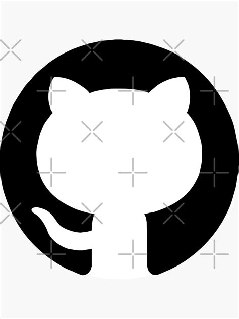 Github Sticker Sticker For Sale By Chicstyles Redbubble