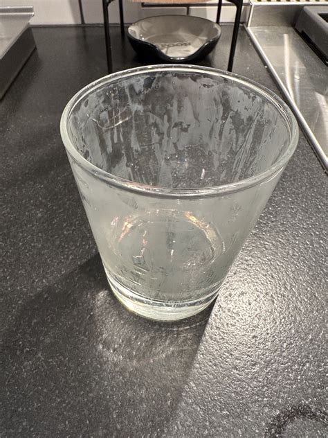 Glasses Come Out Looking Like This Any Idea Whats Causing It Nothing